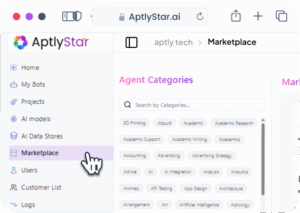 AptlyStar | Build AI Agents With No-Code AI Agent Platform